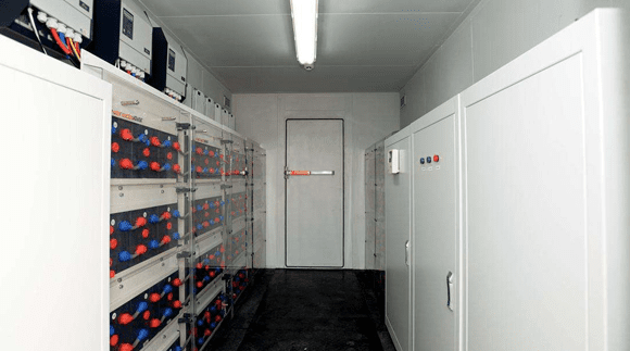 Lithium battery container energy storage system