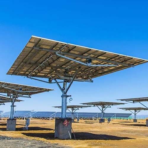 CDS offers both single axis and dual axis solar tracker types - CDS SOLAR