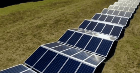 Container Foldable Photovoltaic Panels --Portable Power Generation Artifact
